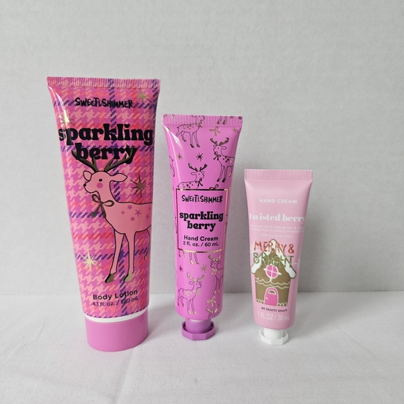 Sweet Shimmer | Bath & Body | Sweet Shimmer Sparkling Berry Body Lotion ...